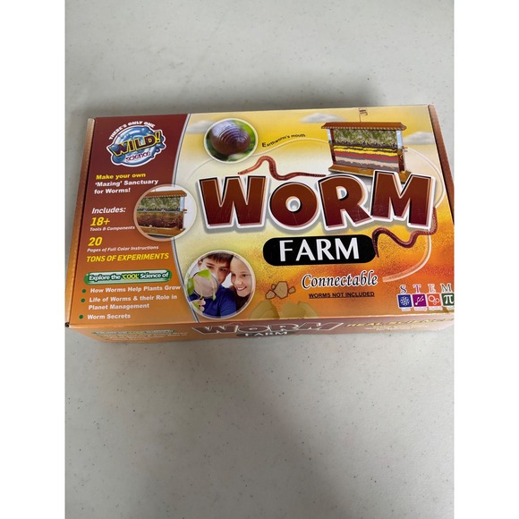 Wild Science | Toys | New Wild Science Worm Farm Connectable Stem ...